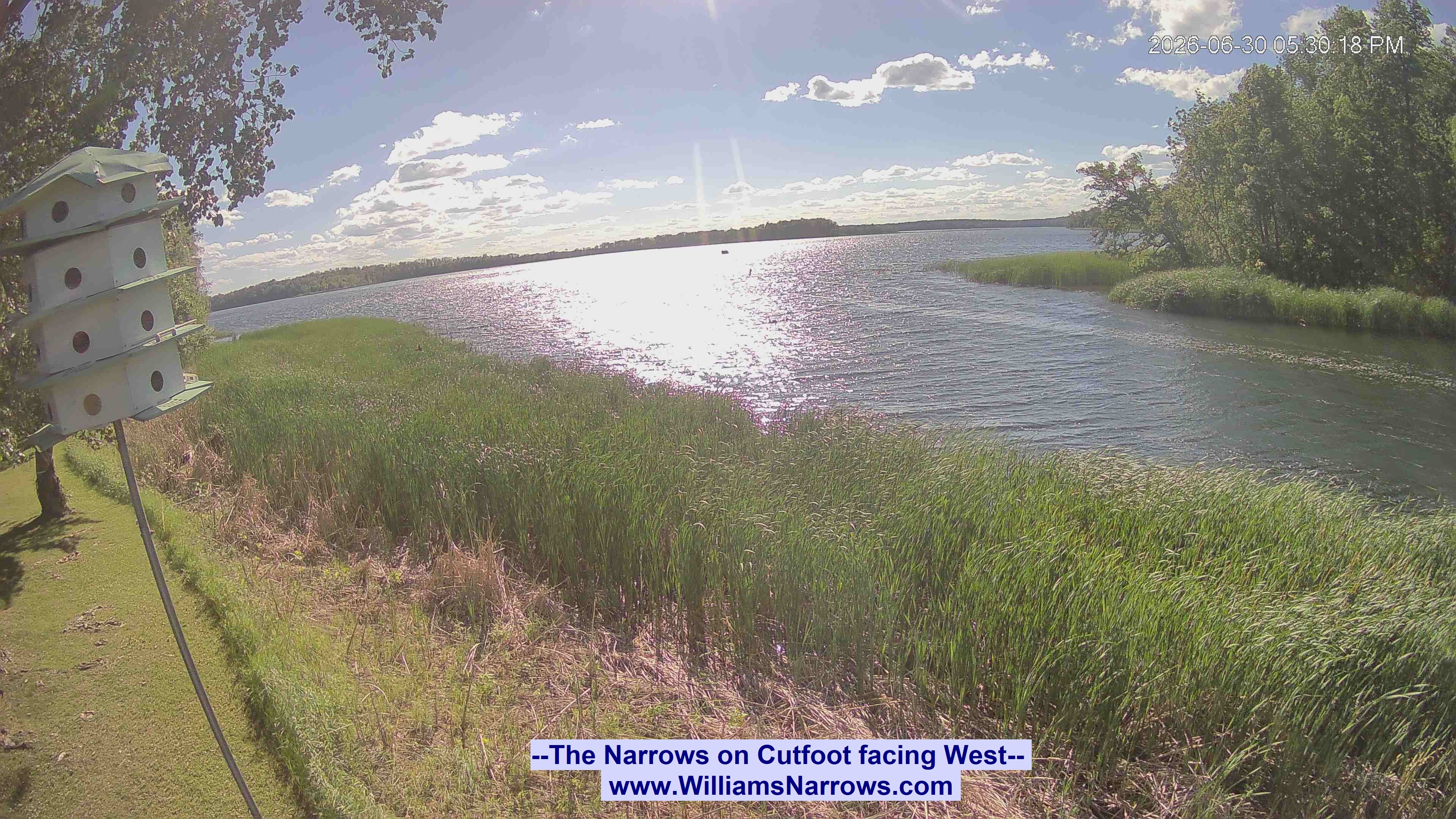 Minnesota Live Webcams - Deer River Cutfoot Lake East Webcam - Scenic.cam